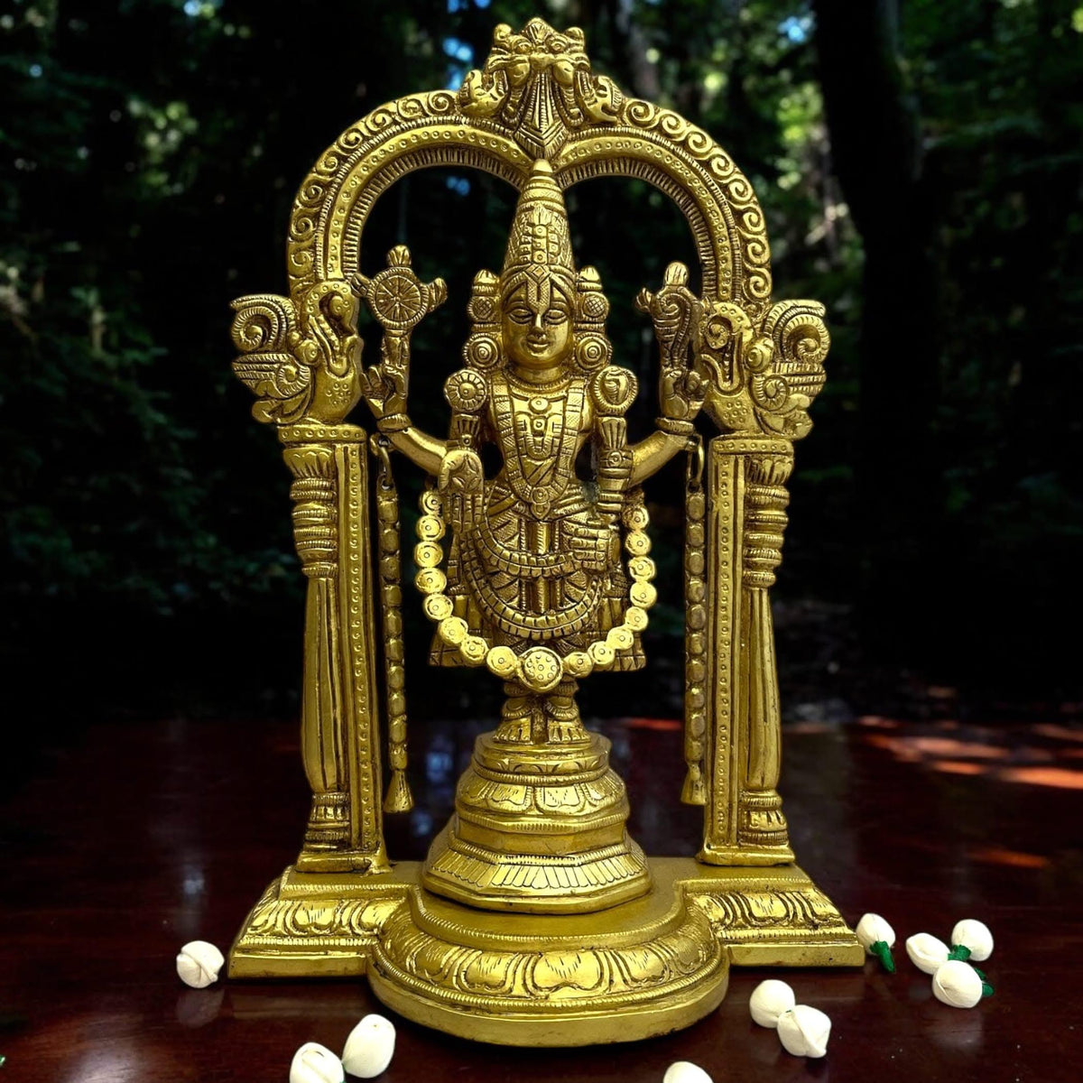 Buy shree balaji tirupati venkateswara statue brass shri...