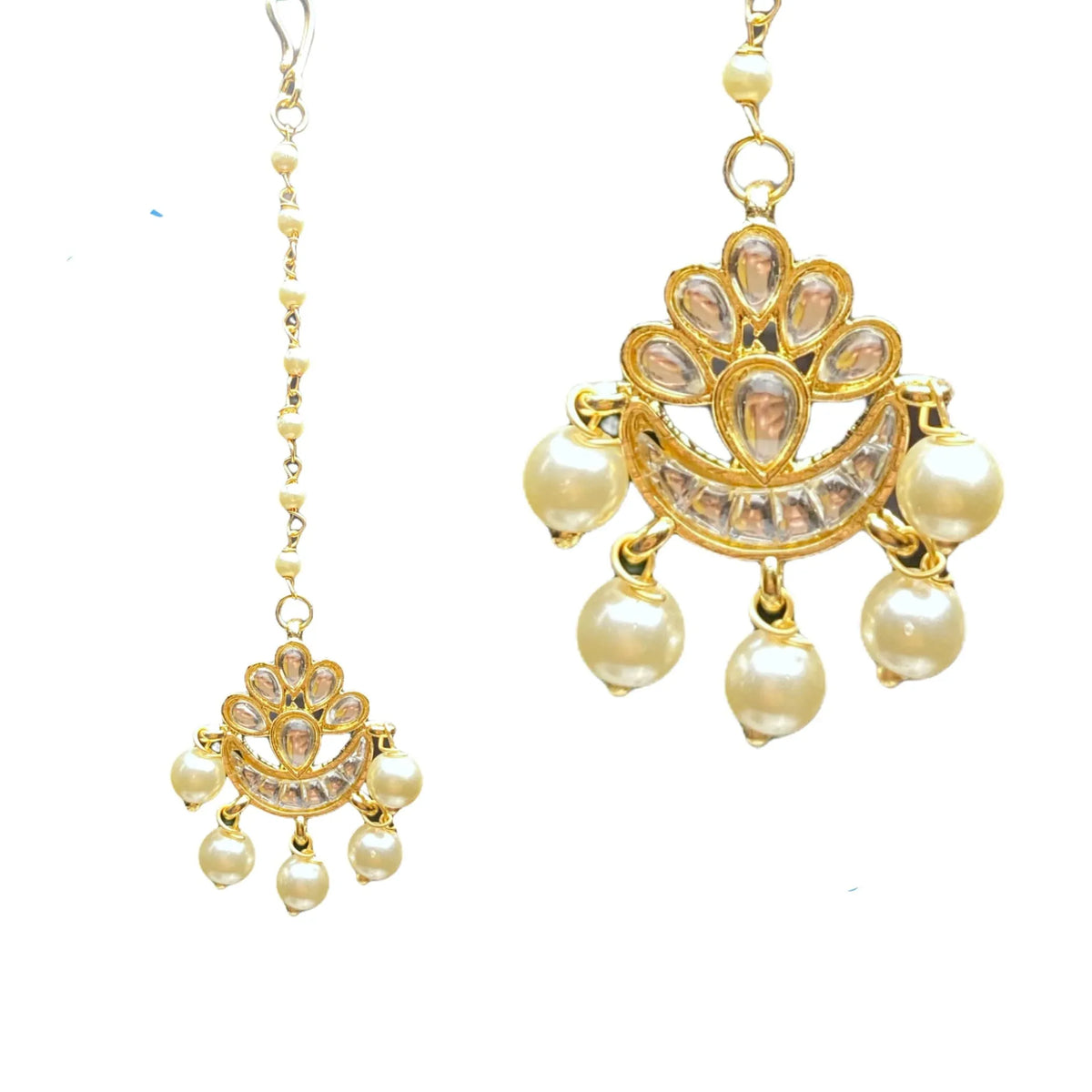 Buy chand tikka with gold plating indian traditional maang tikka women ...