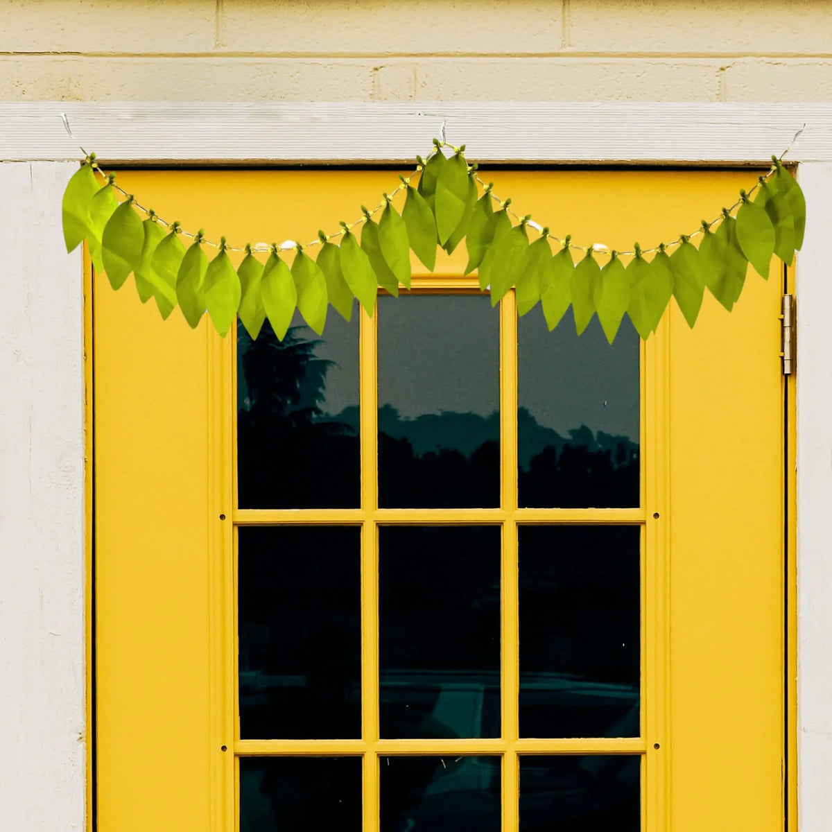 Buy fabric mango leaf door toran hanging bandarwal for h...