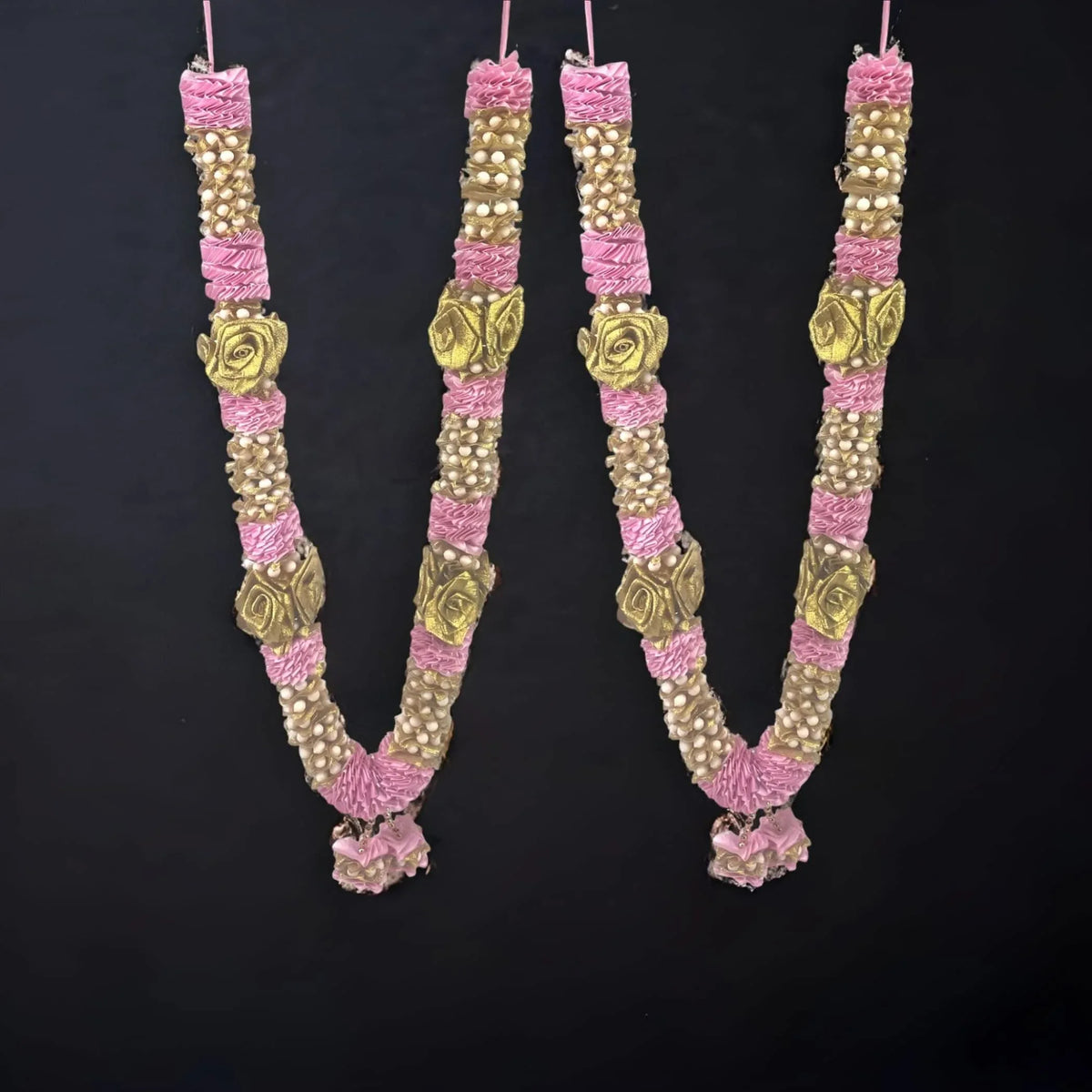 Wedding Garland Varmala Red - Bridal Elegance - LoveNspire